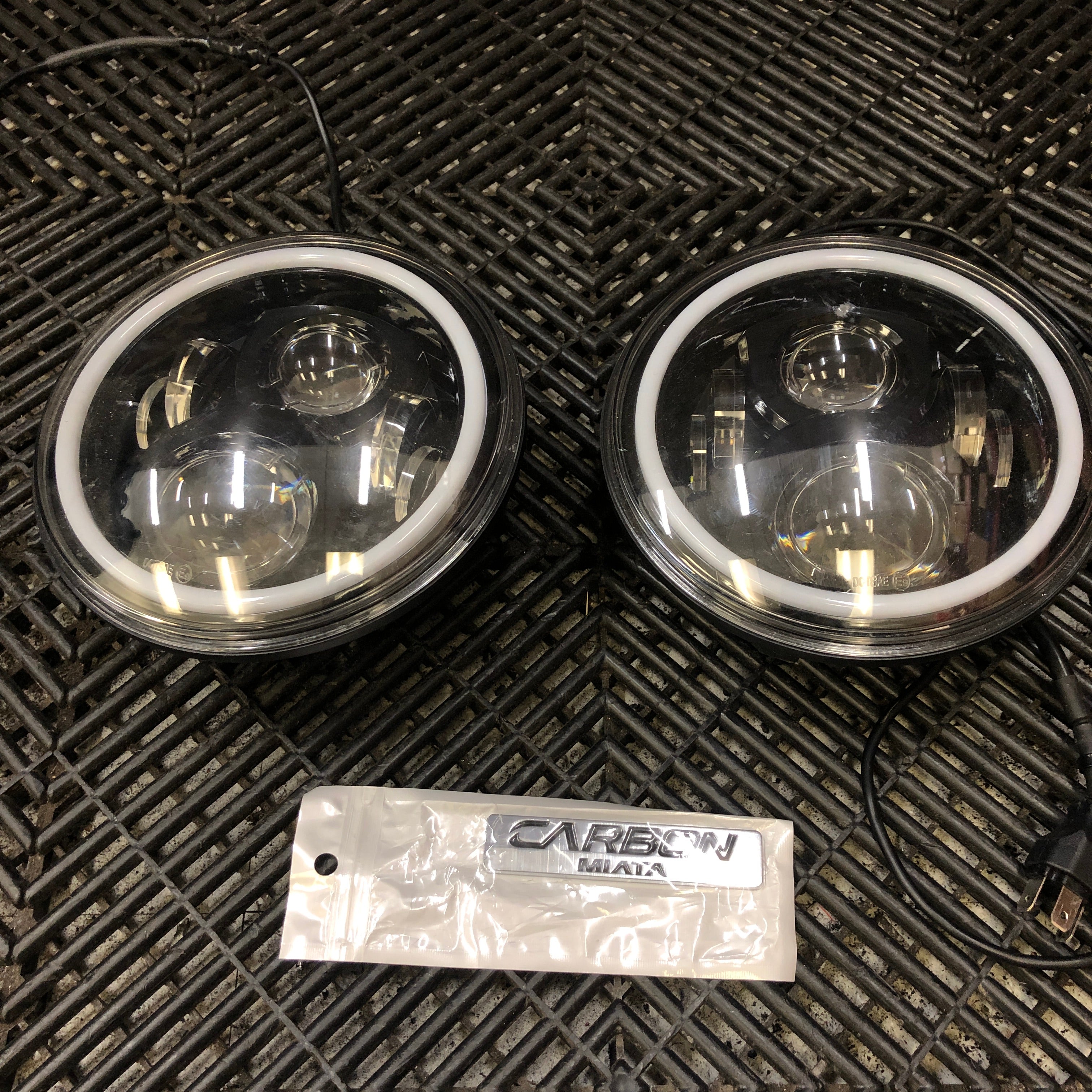 Carbon Miata Headlights for Mazda Miata NA #042825 | UP GARAGE Garden Grove