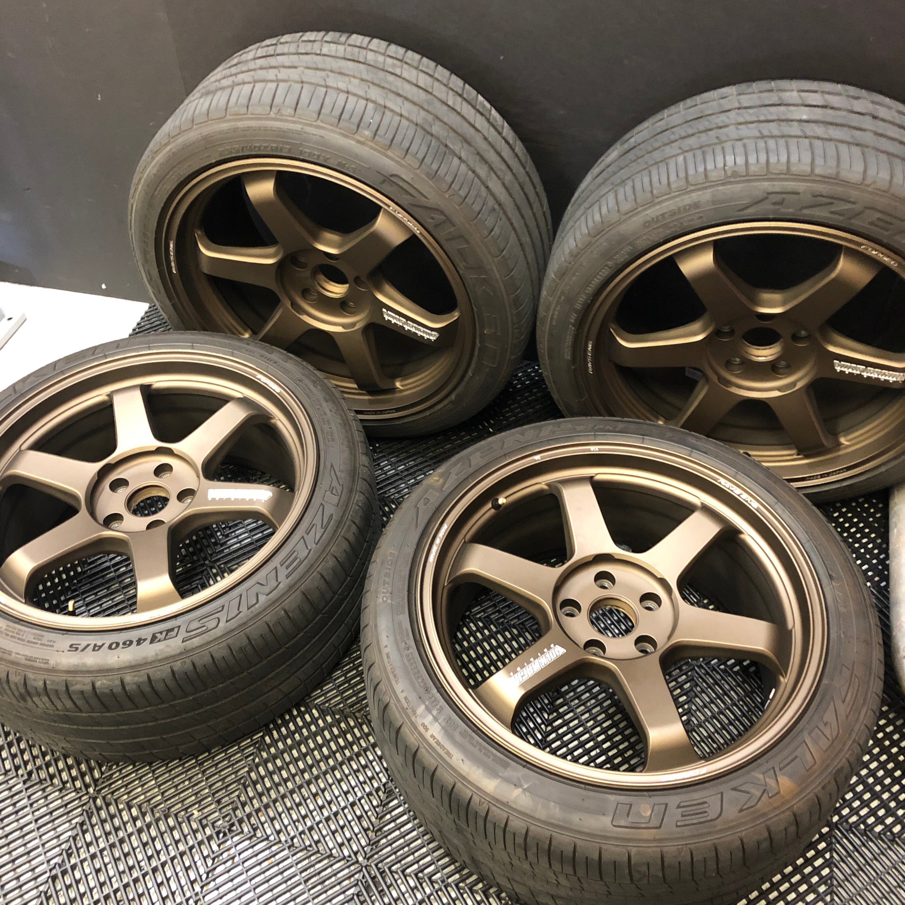 ★SALE★ Rays Volk Racing TE37 Ultra M spec + FALKEN FK460 A/S #0817 | UP ...