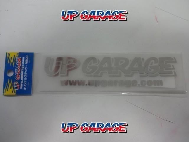 UPGARAGE original sticker 170mm silver hairline #2503J | UP GARAGE ...