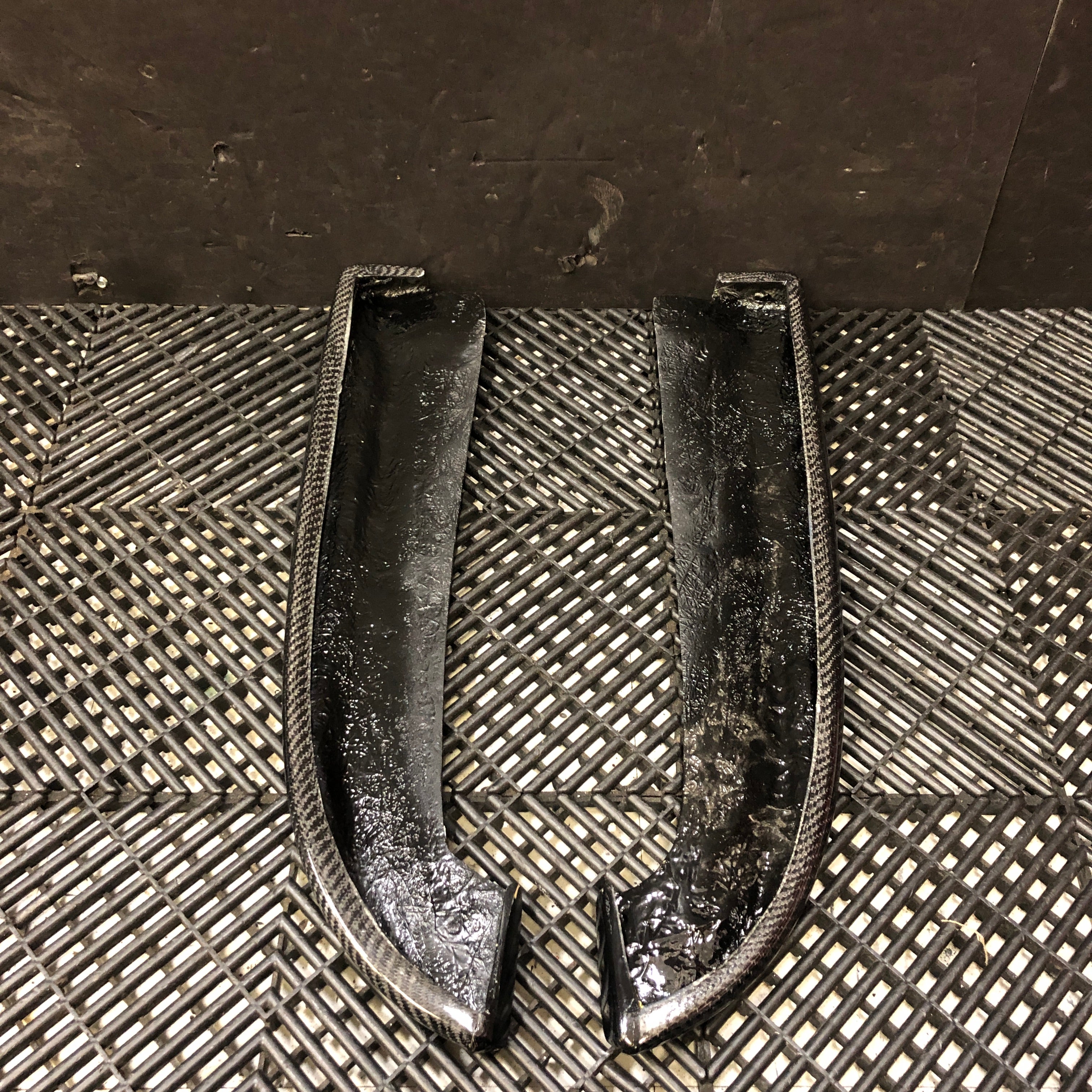 Extreme Dimension Rear Bumper Canards #0208 | UP GARAGE Garden Grove