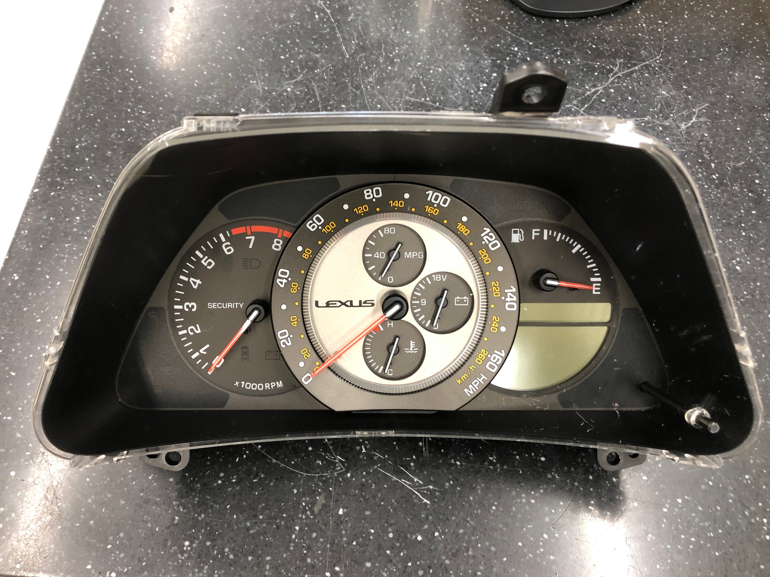 OEM Gauge Cluster for Lexus IS300 #0510 | UP GARAGE Garden Grove