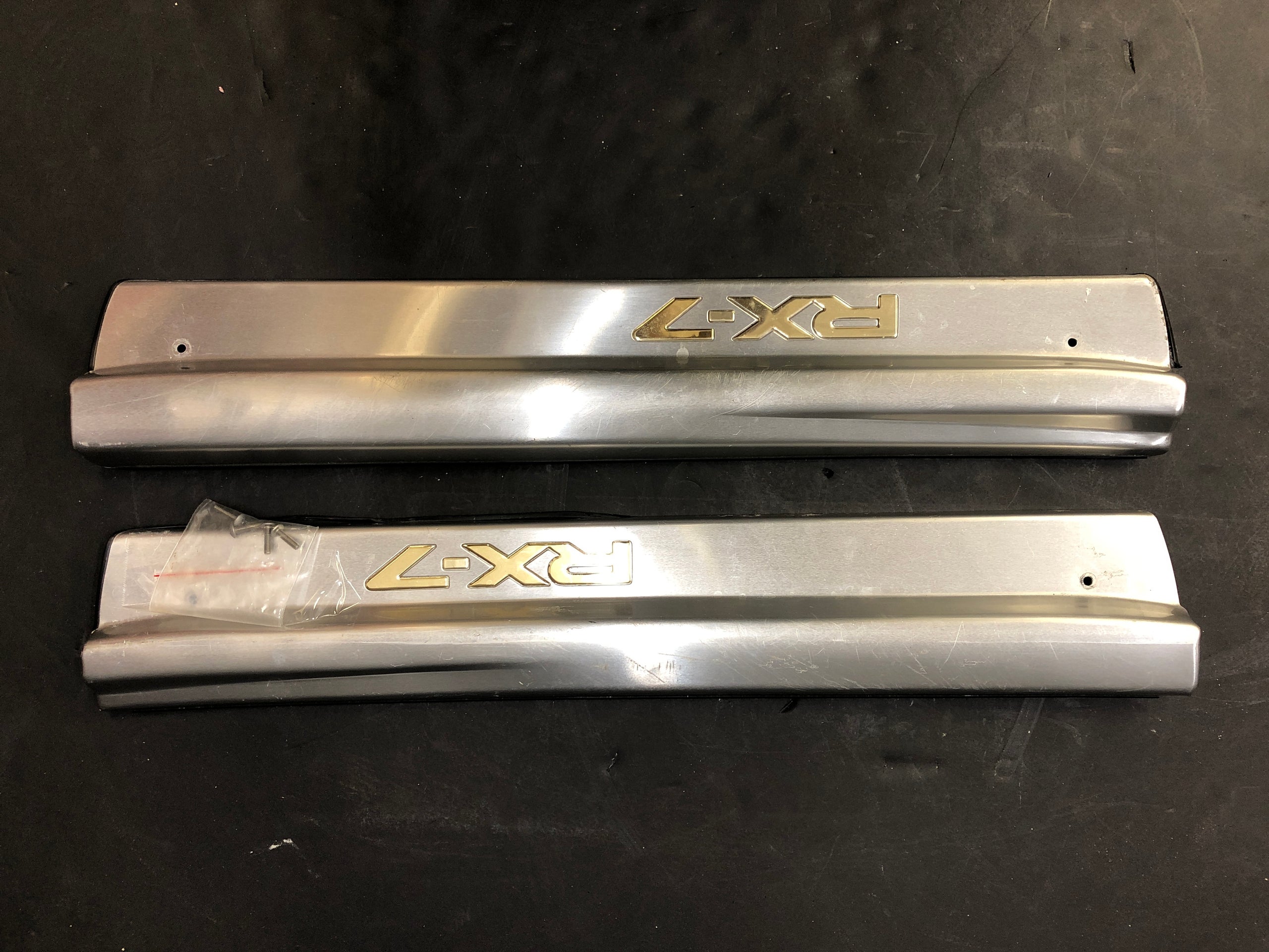 Mazda RX-7 FD3S Aluminum Scuff Plate #0521 | UP GARAGE Garden Grove