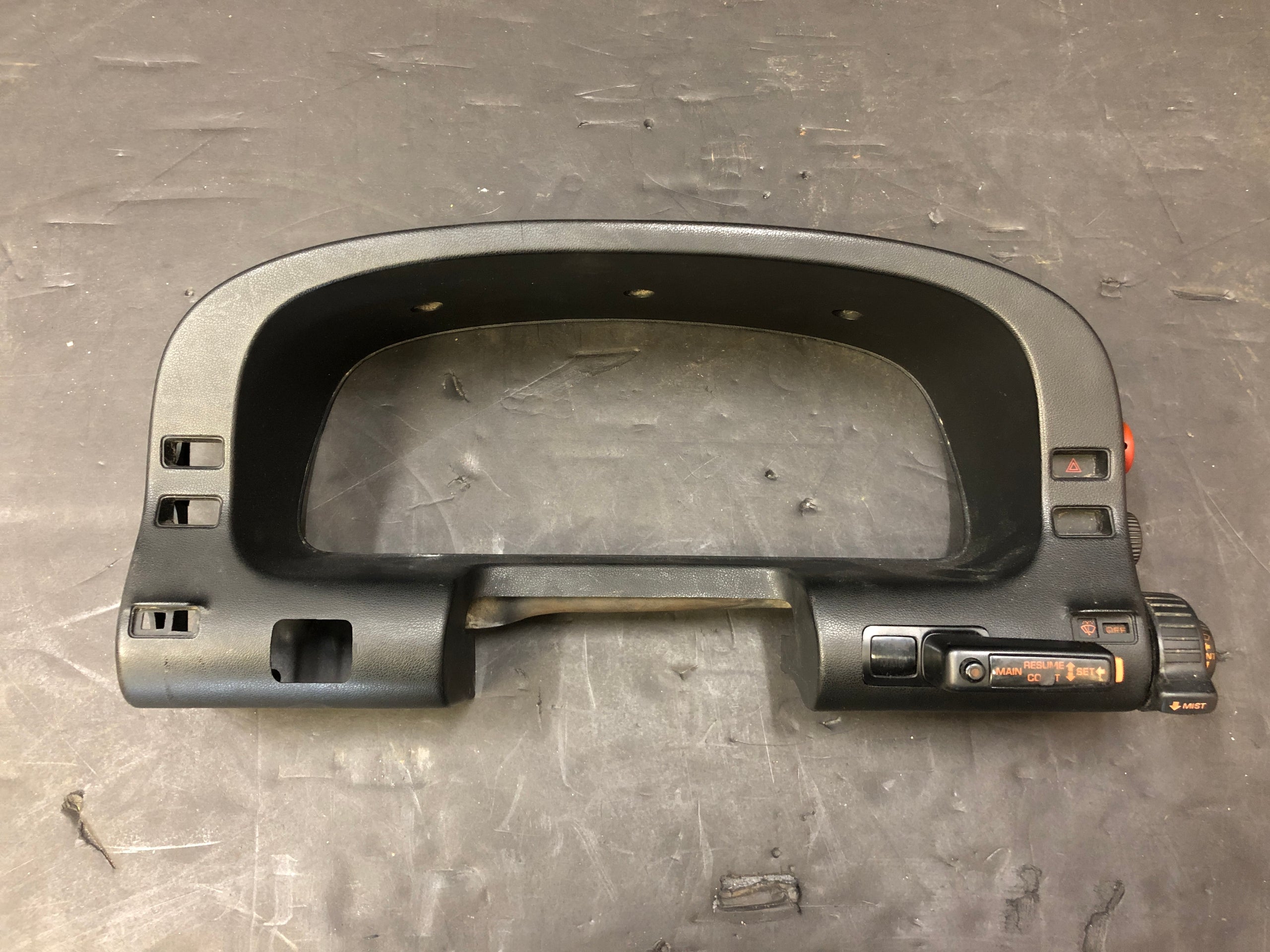 MAZDA FC3S OEM Cluster Gauge Bezel #0525.2 | UP GARAGE Garden Grove