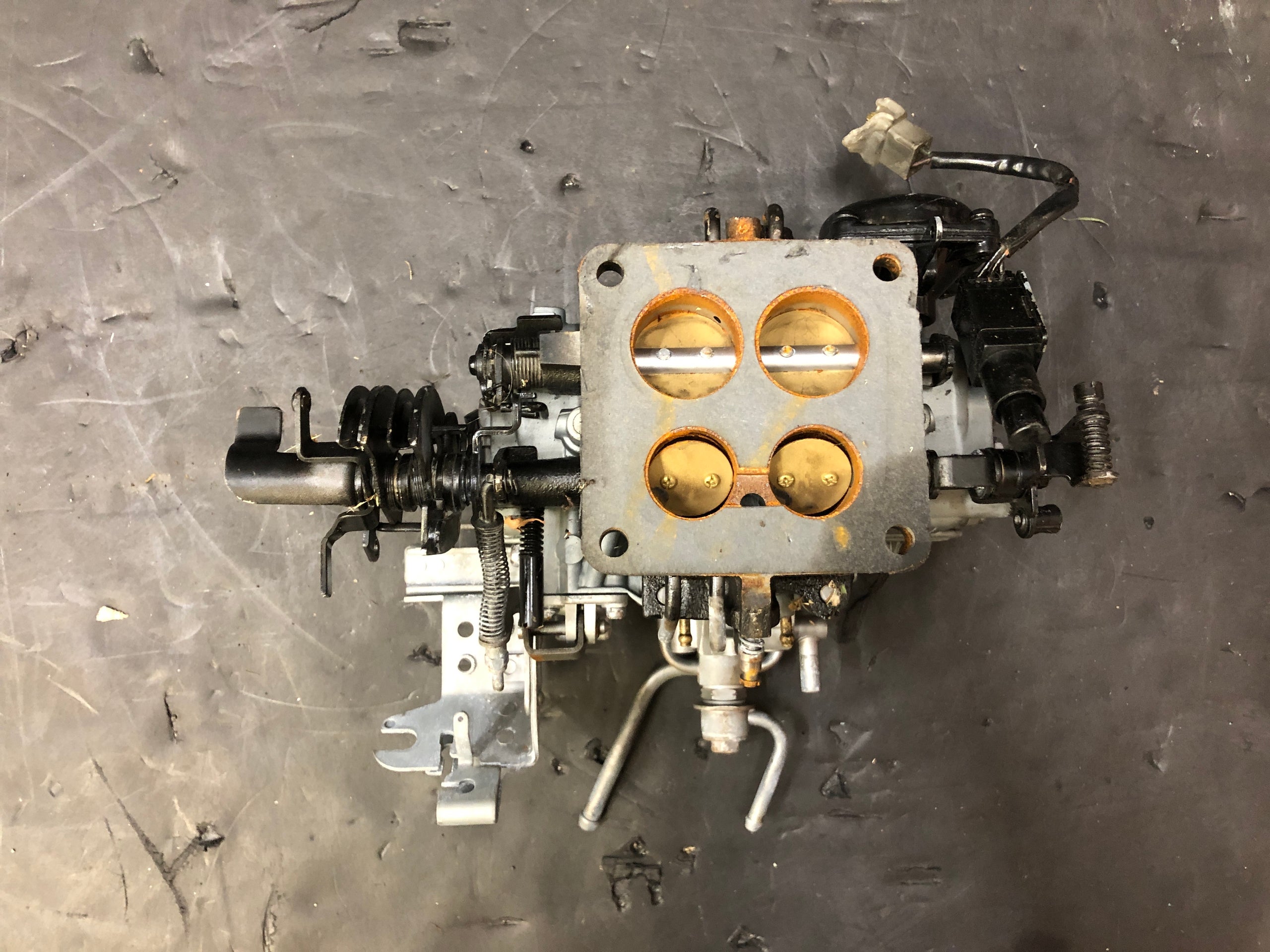 12A Rotary Carb with Mechanical Secondaries #0526 | UP GARAGE Garden Grove