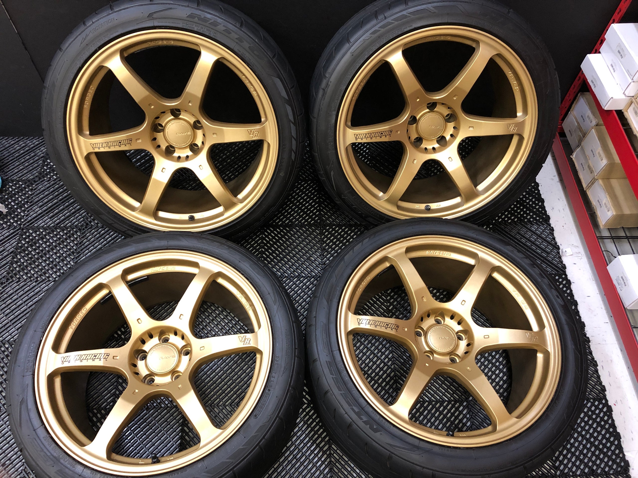 Volk Racing VR G2 + Nitto NT555 G2 #0716 | UP GARAGE Garden Grove