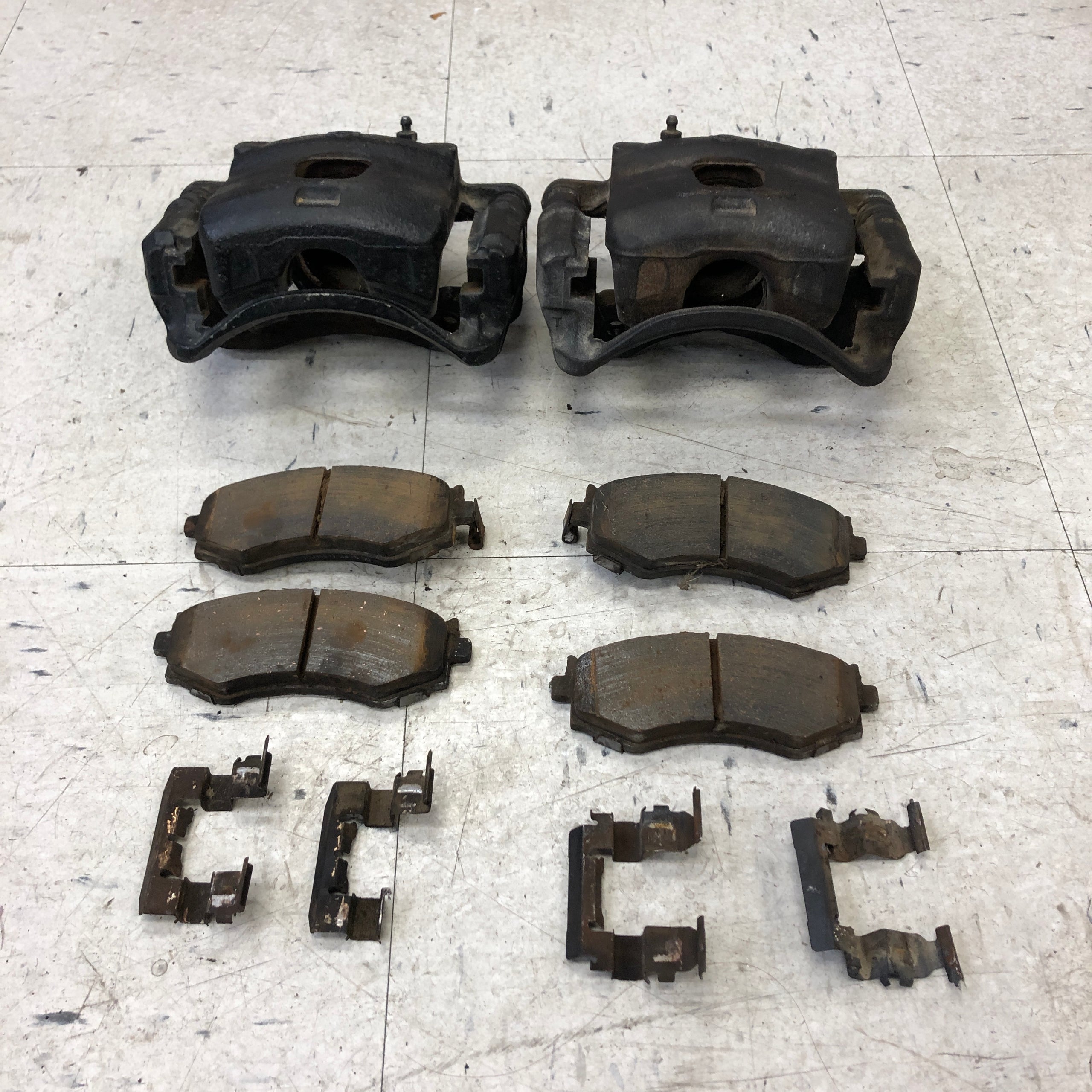 Nissan 240SX S13 OEM Front Brake Calipers #1206 | UP GARAGE Garden Grove