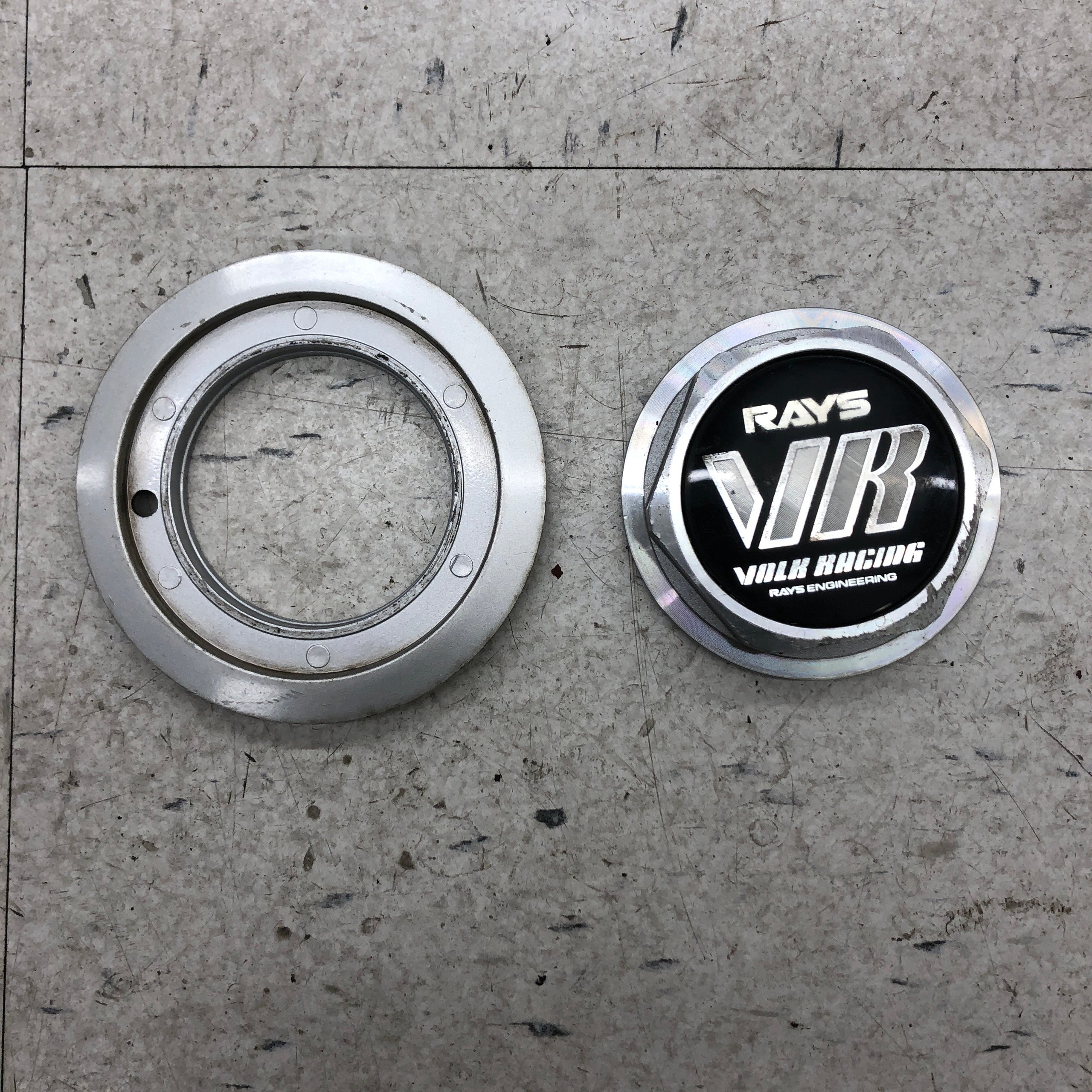 Rays Volk Racing VR Screw-On Center Cap with Group-C Plate #1207 | UP ...