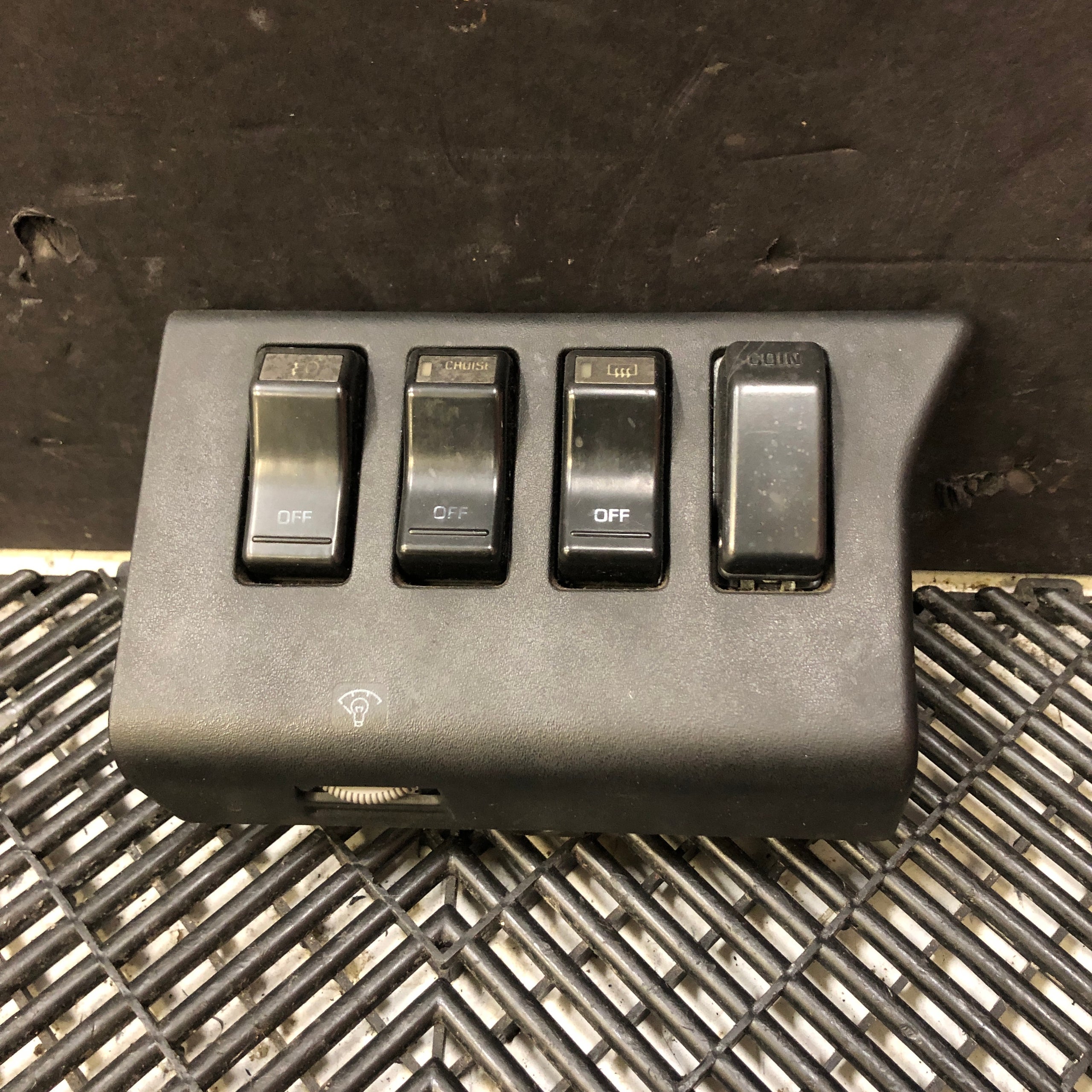 Toyota Supra JZA70 OEM Light Switch Panel #0115 | UP GARAGE Garden Grove