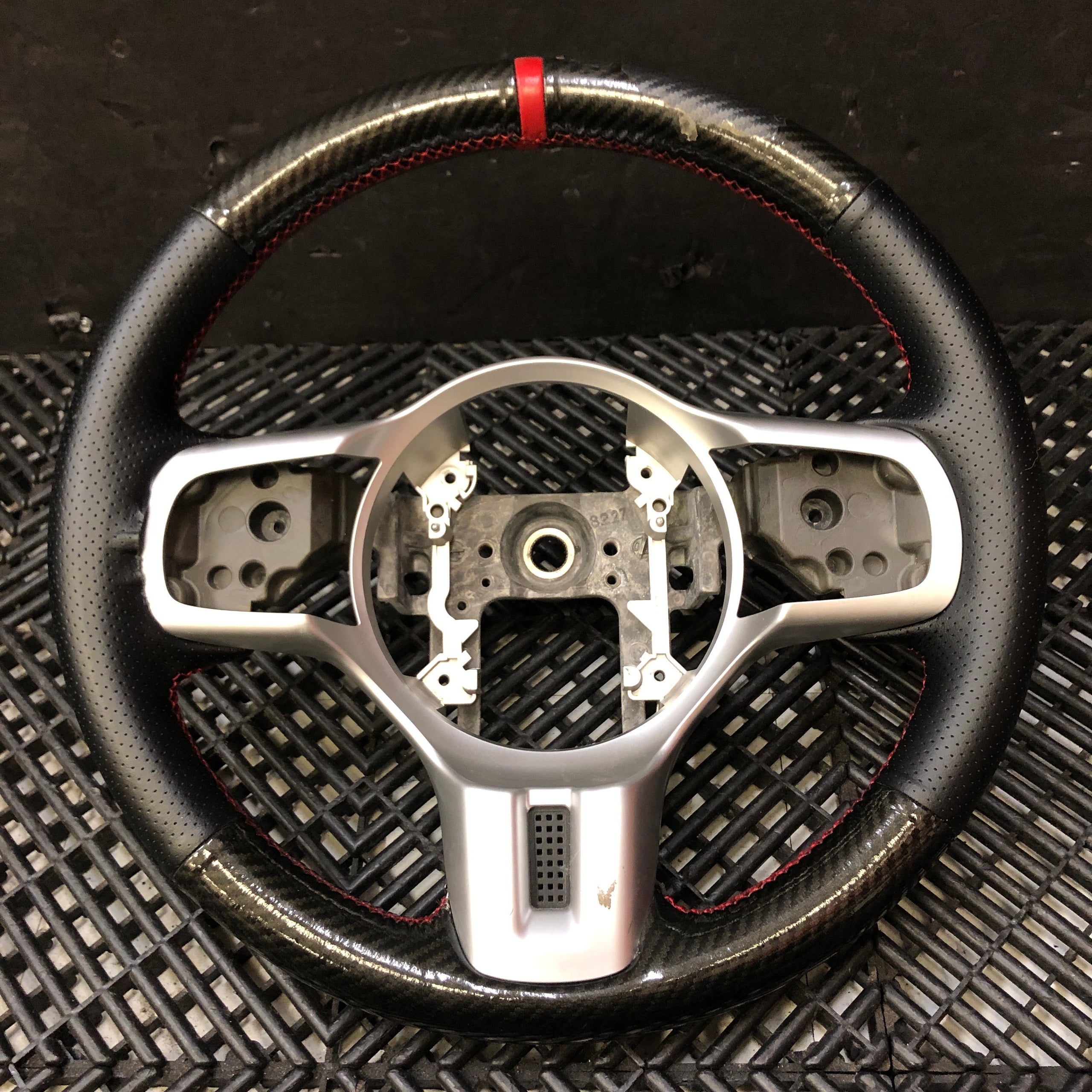Mitsubishi Lancer Evo X OEM Steering Wheel #0125 | UP GARAGE Garden Grove