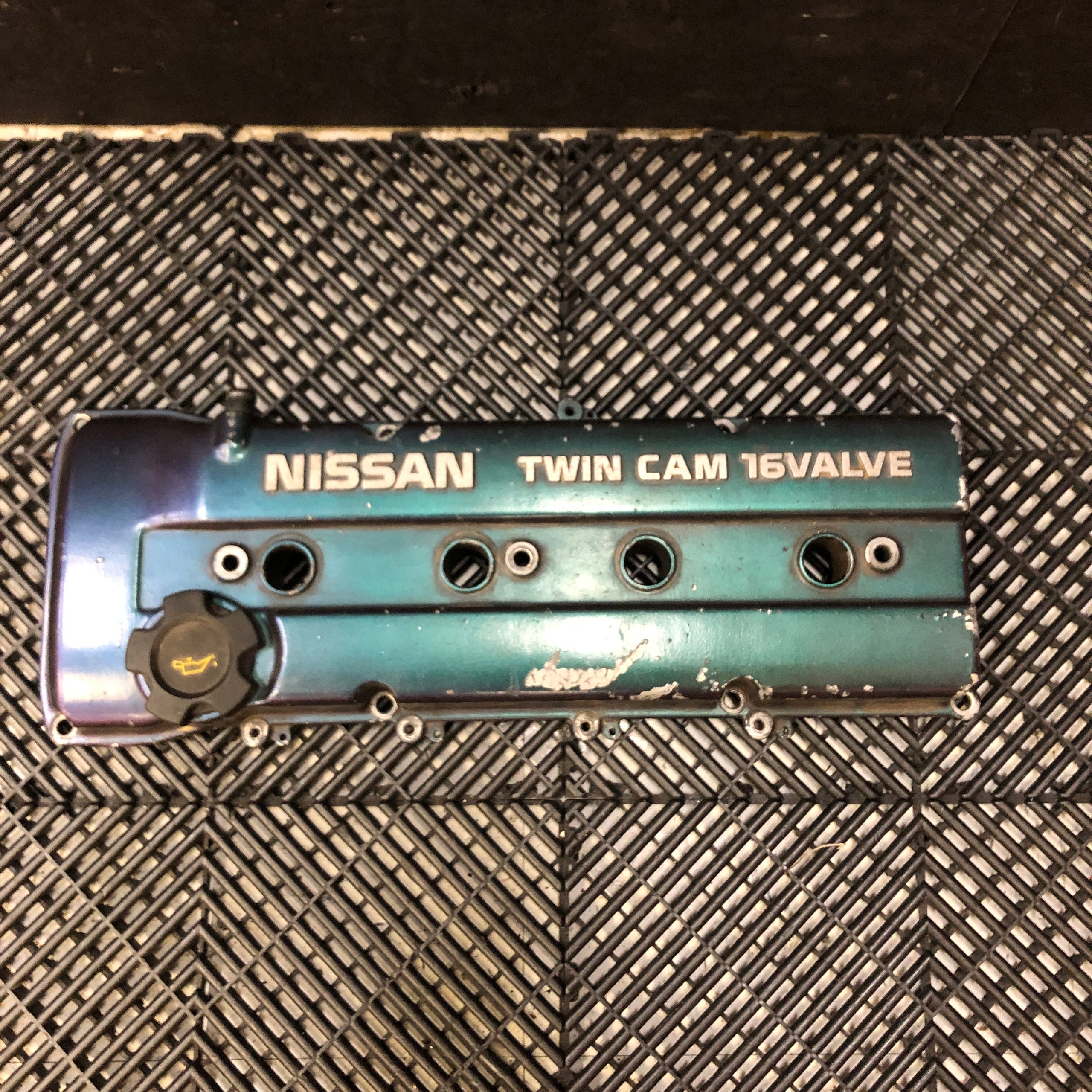 Nissan KA24 Valve Cover - 240SX S13 / S14 #0202 | UP GARAGE Garden Grove