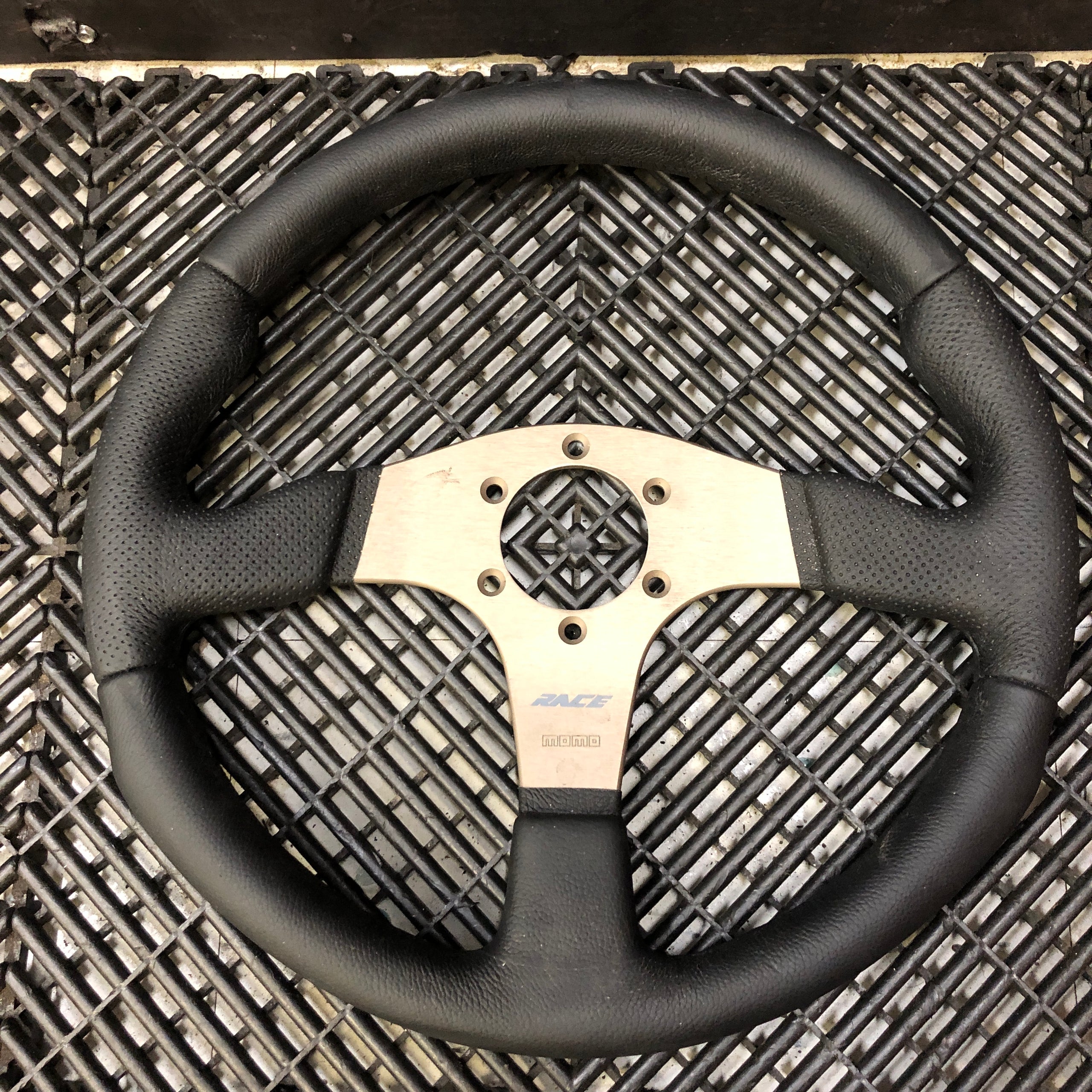 Momo Race Steering Wheel 350mm #0203 | UP GARAGE Garden Grove